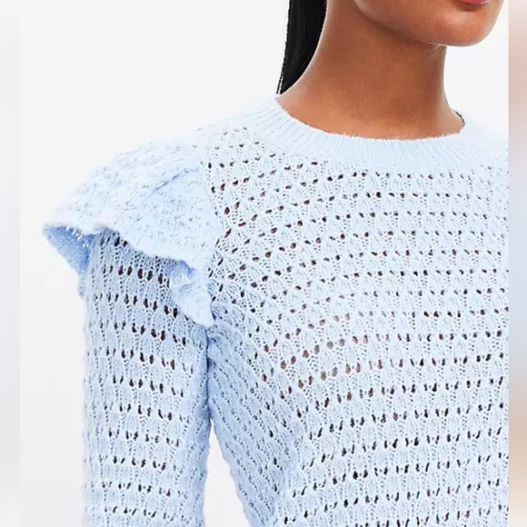LOFT | Sweaters | Loft Powder Blue Sweater | Poshmark